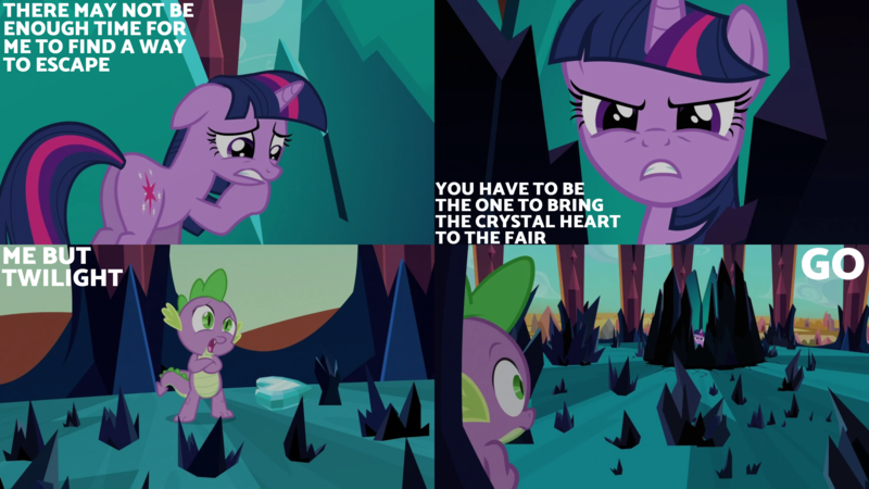 #2856886 - safe, derpibooru import, edit, edited screencap, editor:quoterific, screencap, spike ...