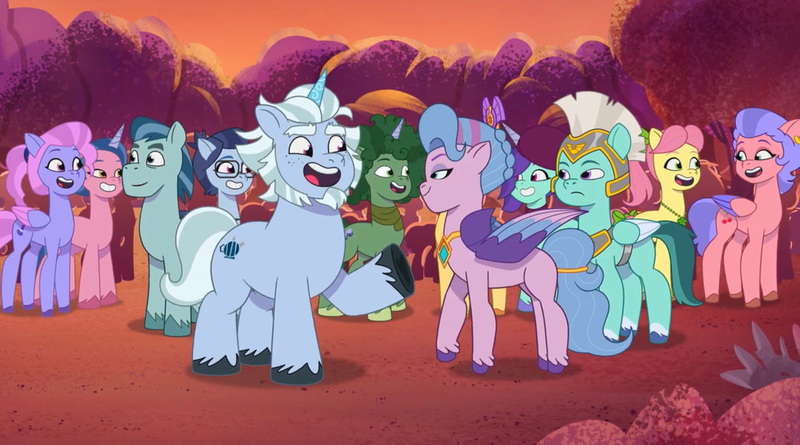 #2861193 - safe, derpibooru import, screencap, posey (g5), queen haven ...