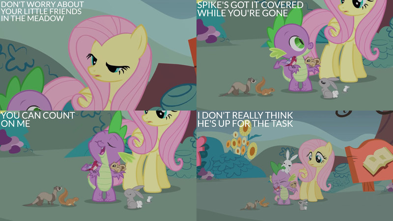 #2861808 - safe, derpibooru import, edit, edited screencap, editor:quoterific, screencap, angel ...