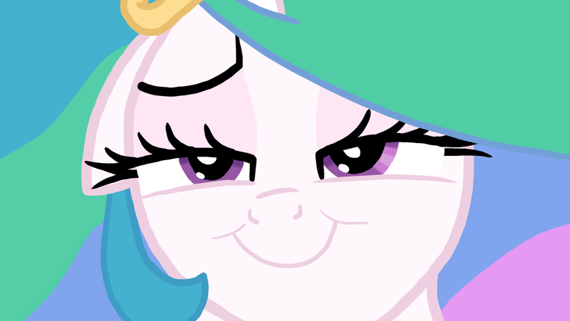 #2846682 - safe, derpibooru import, edit, edited screencap, screencap, princess celestia, simple ...