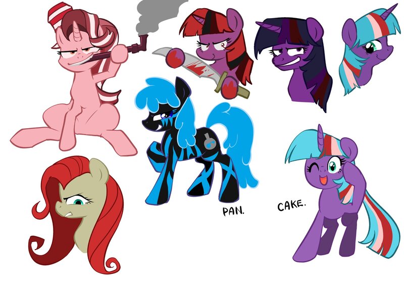 #2848337 - safe, artist:yukkuri_yu_yu, derpibooru import, fluttershy, starlight glimmer ...