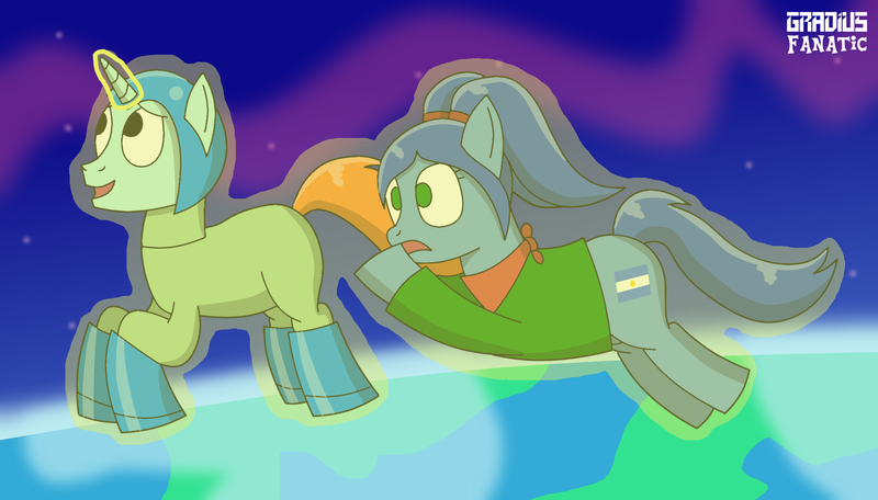 #2650446 - safe, artist:gradiusfanatic, derpibooru import, oc, oc:astrus star, oc:sunrise heaven ...