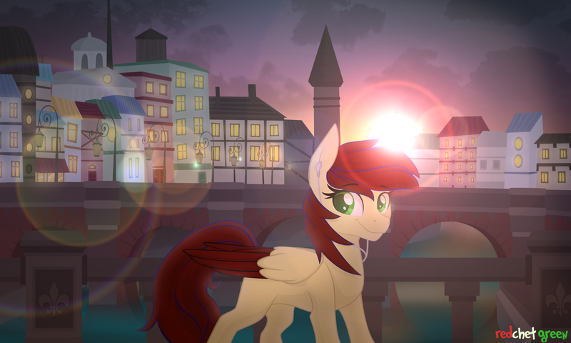 #2683444 - safe, artist:redchetgreen, derpibooru import, oc, pegasus, pony, image, png, solo ...