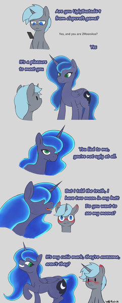 #2700309 - safe, artist:wild-thunder06, derpibooru import, princess luna, oc, oc:wild thunder ...