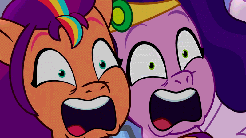 #2704730 - safe, derpibooru import, screencap, pipp petals, sunny starscout, my little pony ...