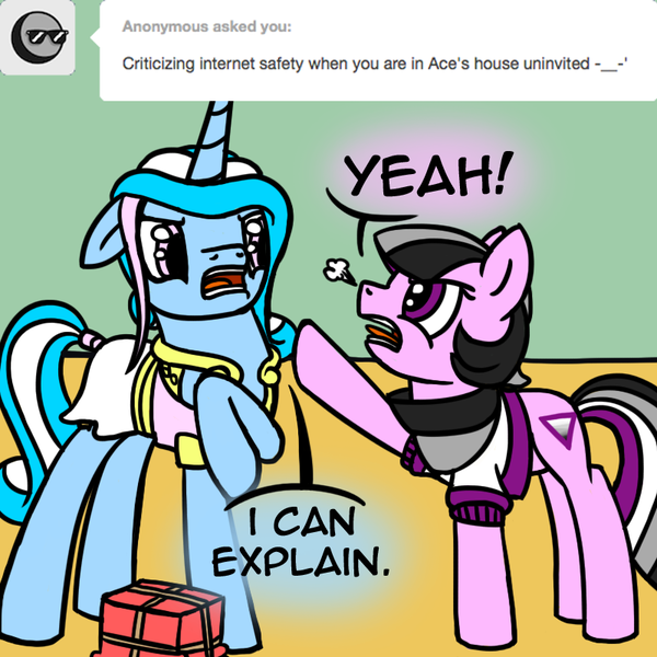 #2720326 - safe, artist:thedragenda, derpibooru import, oc, oc:ace, oc:aurora (thedragenda ...