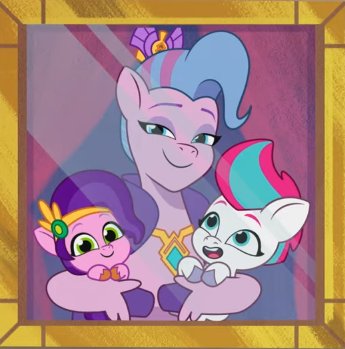 #2746920 - safe, derpibooru import, screencap, pipp petals, queen haven, zipp storm, my little ...