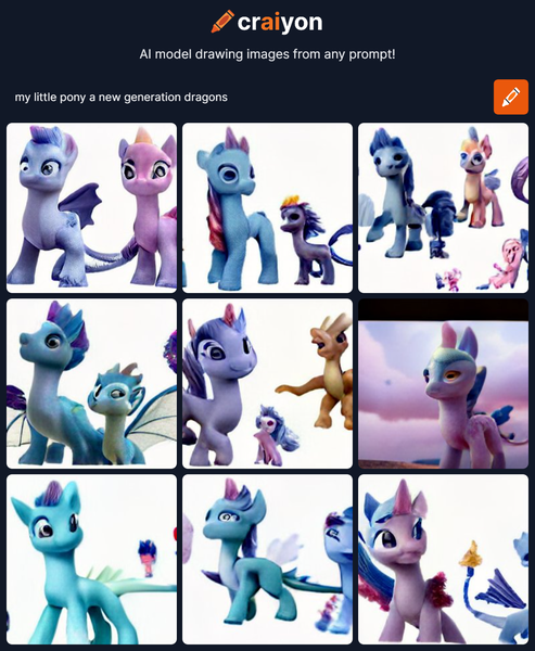 #2769638 - safe, ai generated, craiyon, dall·e mini, derpibooru import ...