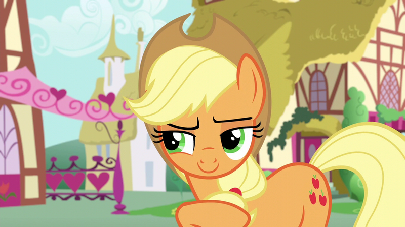 #2771690 - safe, derpibooru import, screencap, applejack, earth pony, pony, flutter brutter ...