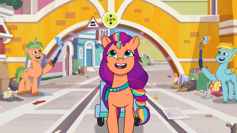 #2774837 - safe, derpibooru import, screencap, sunny starscout, earth ...