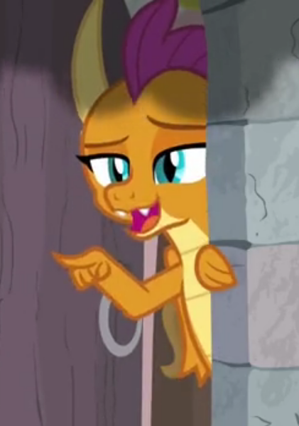 #2777139 - safe, derpibooru import, screencap, smolder, dragon, molt ...