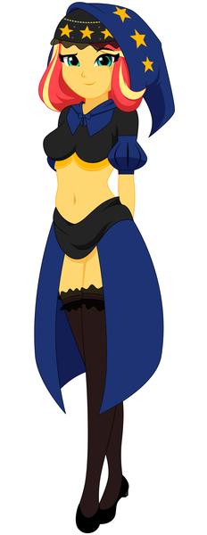 #2768433 - safe, artist:rosemile mulberry, derpibooru import, sunset shimmer, equestria girls ...