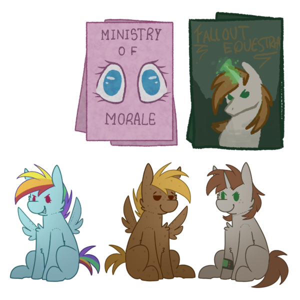 #2790090 - safe, artist:molars, derpibooru import, pinkie pie, rainbow dash, oc, oc:littlepip ...