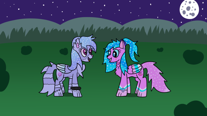 #2801348 - safe, artist:platinumdrop, derpibooru import, oc, oc:celestial light moon, oc:pastel ...