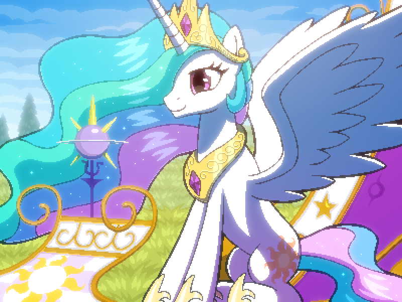 #2868788 - safe, artist:rangelost, derpibooru import, princess celestia ...
