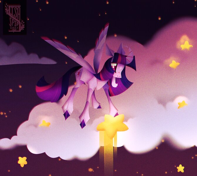 #2870493 - safe, artist:isaspsp, derpibooru import, twilight sparkle, twilight sparkle (alicorn ...