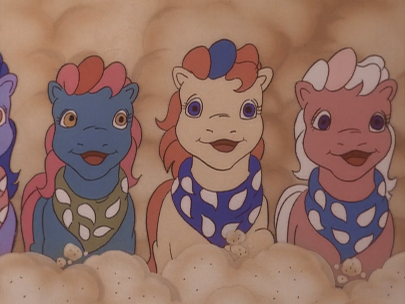 #2875302 - safe, derpibooru import, screencap, 4-speed, salty (g1), slugger, tex, earth pony ...