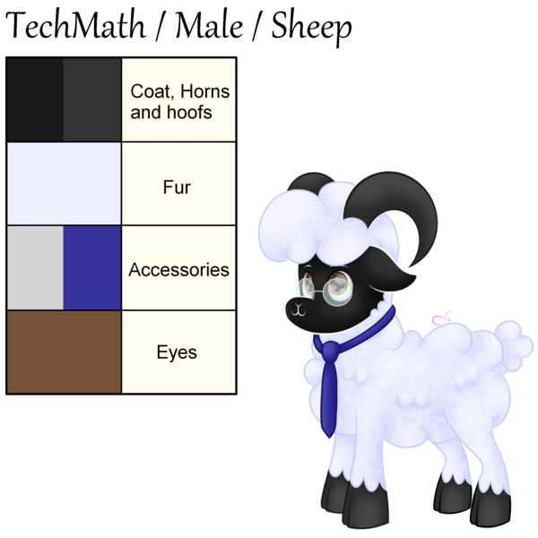 #2877780 - safe, derpibooru import, oc, unofficial characters only, sheep, fluffy, horns, image ...