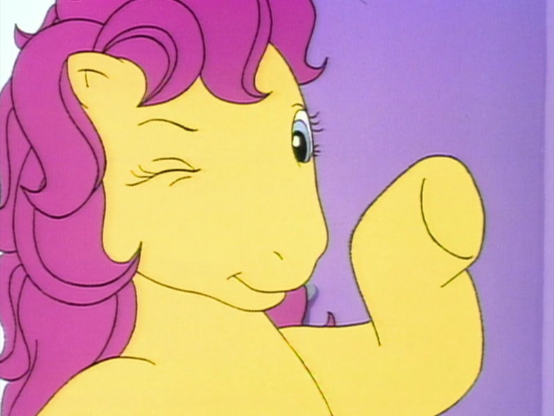 #2882925 - safe, derpibooru import, screencap, bon bon (g1), earth pony ...
