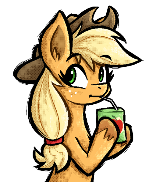 #3076346 - safe, artist:daze, derpibooru import, applejack, earth pony ...