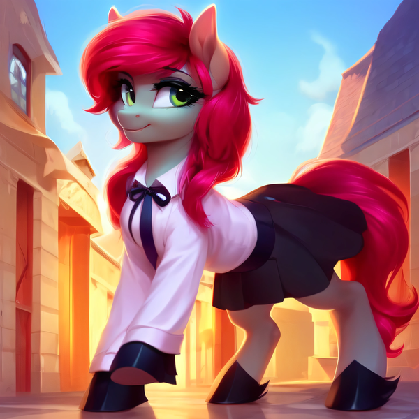 #3064404 - safe, derpibooru import, machine learning generated, stable diffusion, oc, unnamed oc ...