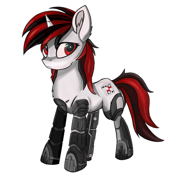 #3066327 - safe, artist:weiling, derpibooru import, oc, oc:blackjack, unofficial characters only ...