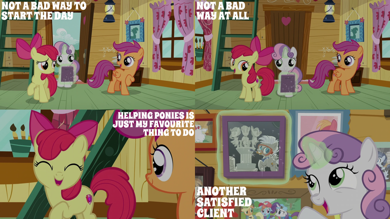 #3101743 - safe, derpibooru import, edit, edited screencap, editor:quoterific, screencap, apple ...