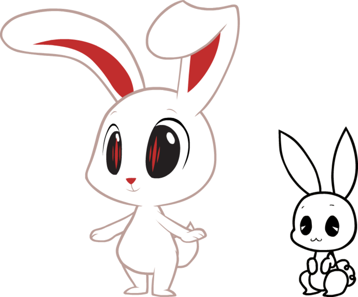 #3107513 - safe, artist:tarkan809, derpibooru import, angel bunny ...