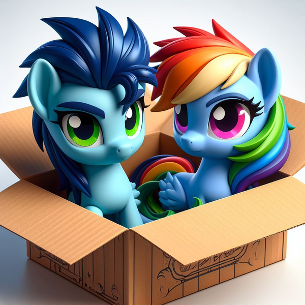 #3125898 - safe, ai content, derpibooru import, machine learning generated, prompter:*rainbow ...