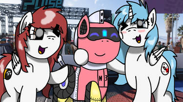 #3112025 - safe, artist:foxfer64_yt, derpibooru import, oc, oc:kira (fl), oc:nara (fl), oc ...