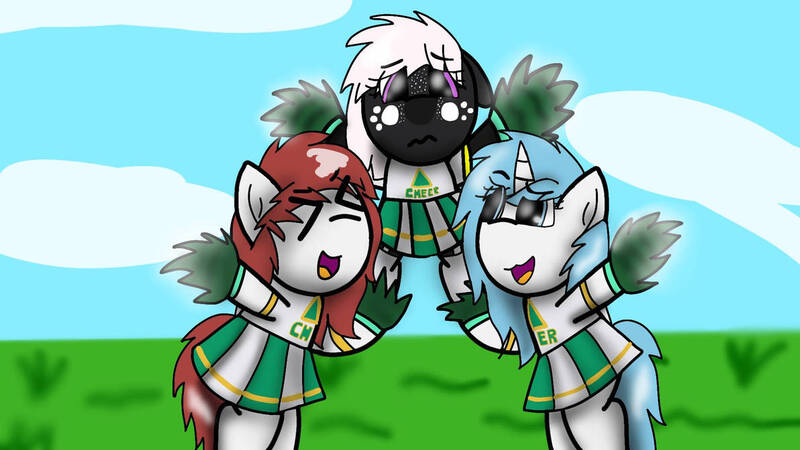 #3112089 - safe, artist:foxfer64_yt, derpibooru import, oc, oc:kira (fl), oc:nara (fl), oc ...