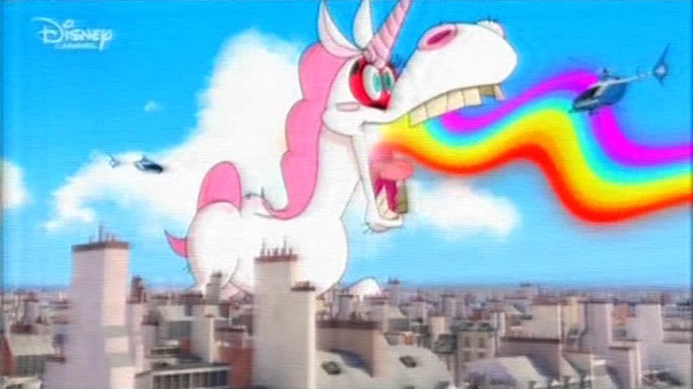 #2889901 - safe, screencap, ponified, pony, unicorn, animaestro, attack ...