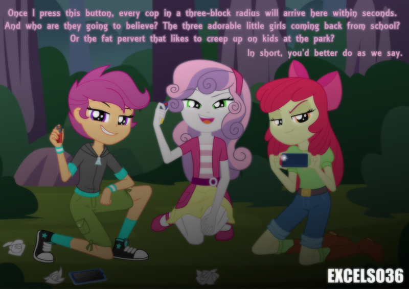 #2898288 - suggestive, artist:excelso36, derpibooru import, apple bloom ...