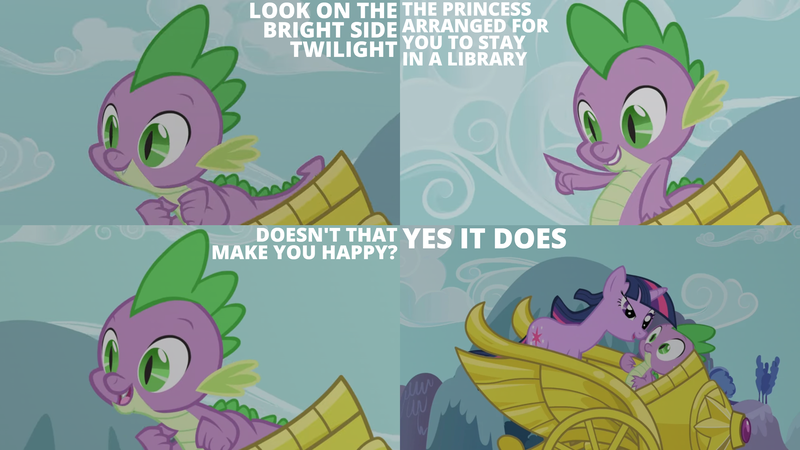 #2907314 - safe, derpibooru import, edit, edited screencap, editor:quoterific, screencap, spike ...