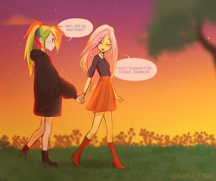 #2908081 - safe, artist:tomi_ouo, derpibooru import, fluttershy ...