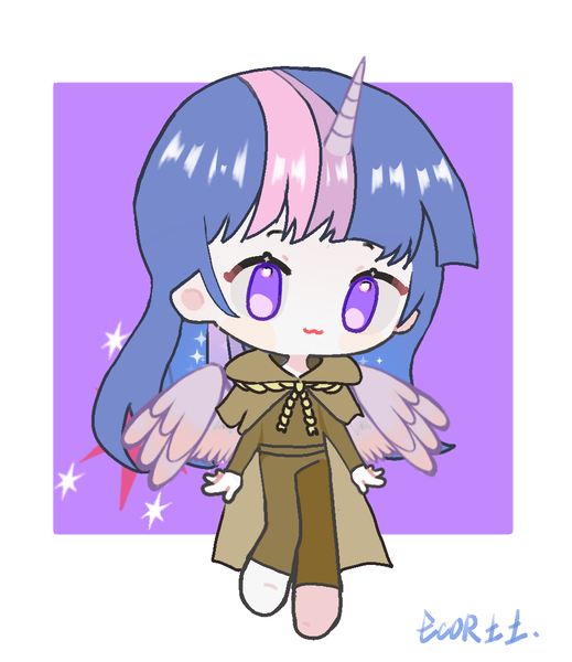 #2909170 - safe, artist:ecor土土, derpibooru import, twilight sparkle ...