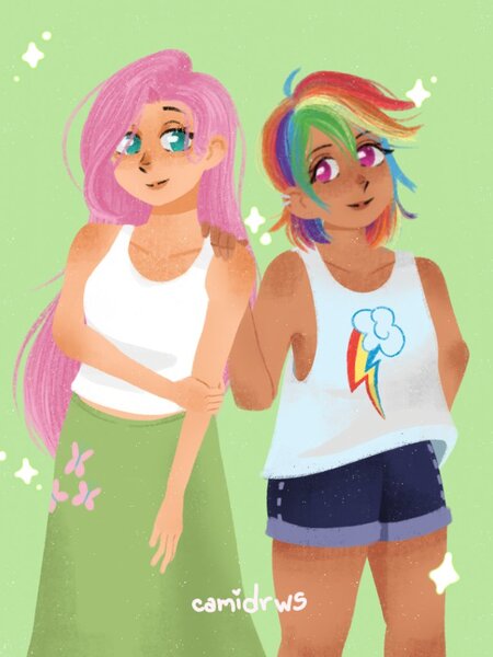 #2914912 - safe, artist:camidrws, derpibooru import, fluttershy ...