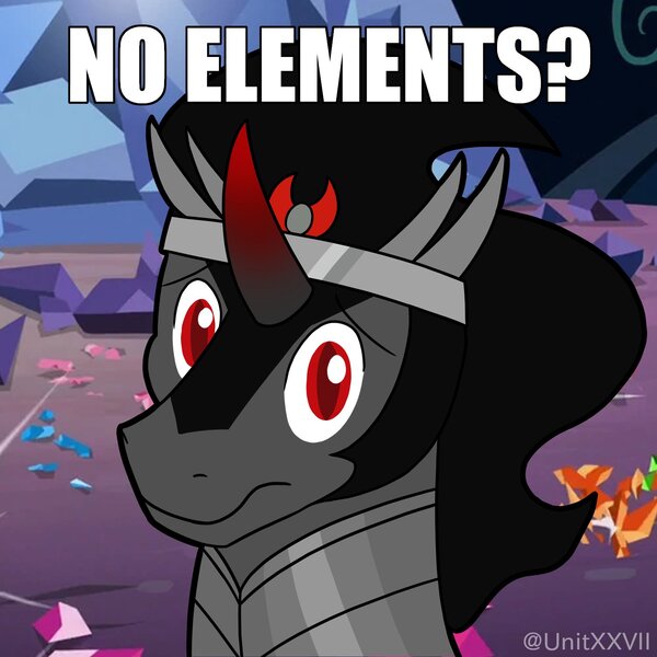 #2903797 - safe, artist:unitxxvii, derpibooru import, king sombra, pony ...