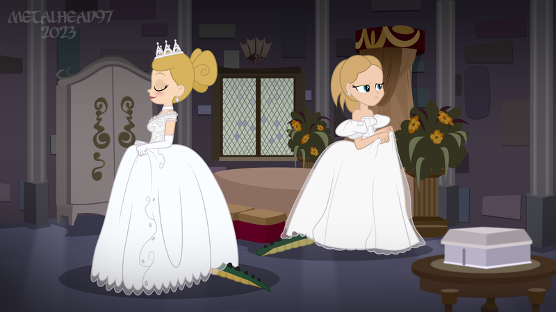 #2966129 - safe, artist:metalhead97, derpibooru import, dragon, human ...