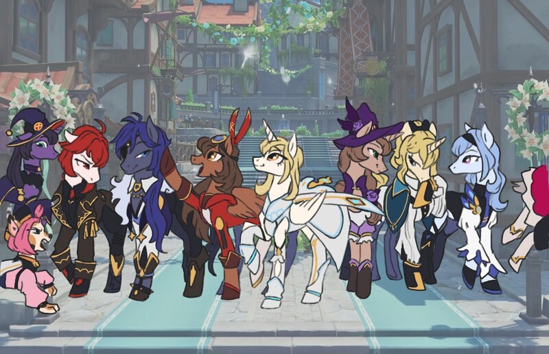 #2929927 - safe, artist:bezrucchi, derpibooru import, ponified, earth ...