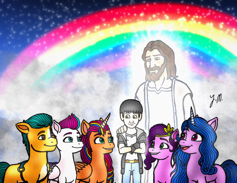 #2975222 - safe, artist:j-mantheangel, derpibooru import, hitch ...