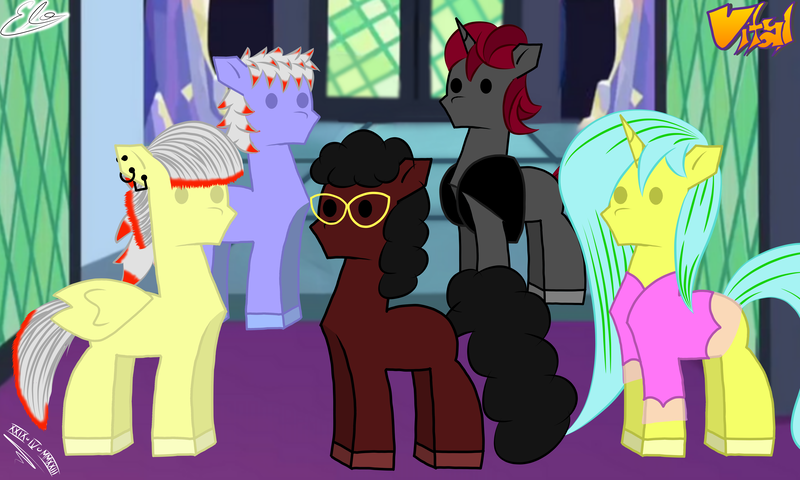 #2967620 - safe, derpibooru import, oc, earth pony, pegasus, unicorn ...