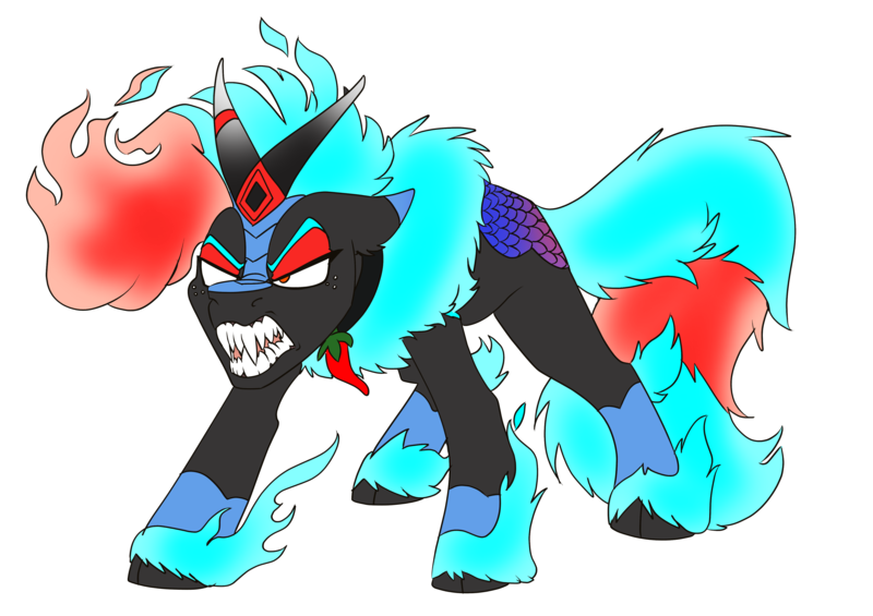 #2979116 - safe, artist:brainiac, derpibooru import, oc, oc:heccin pepperino, kirin, nirik, pony ...