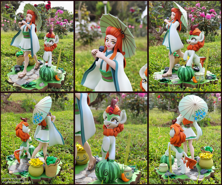 #2982405 - safe, artist:chyvak, derpibooru import, autumn blaze, human ...