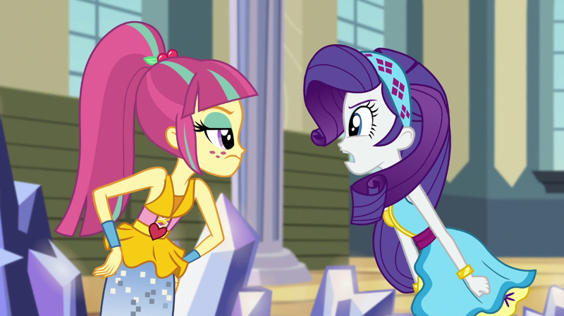 #2968386 - safe, derpibooru import, screencap, rarity, sour sweet ...