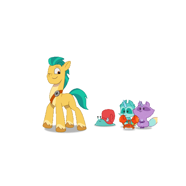 #2998141 - safe, derpibooru import, official, hitch trailblazer, crab ...