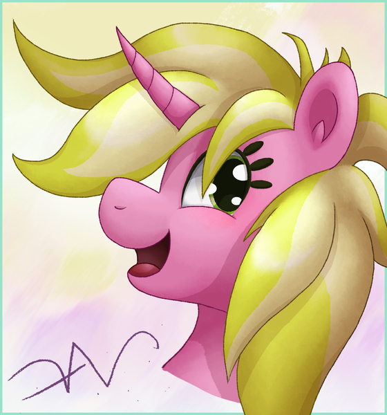 #3002267 - safe, artist:swasfews, derpibooru import, sunshine smiles, pony, unicorn, background ...