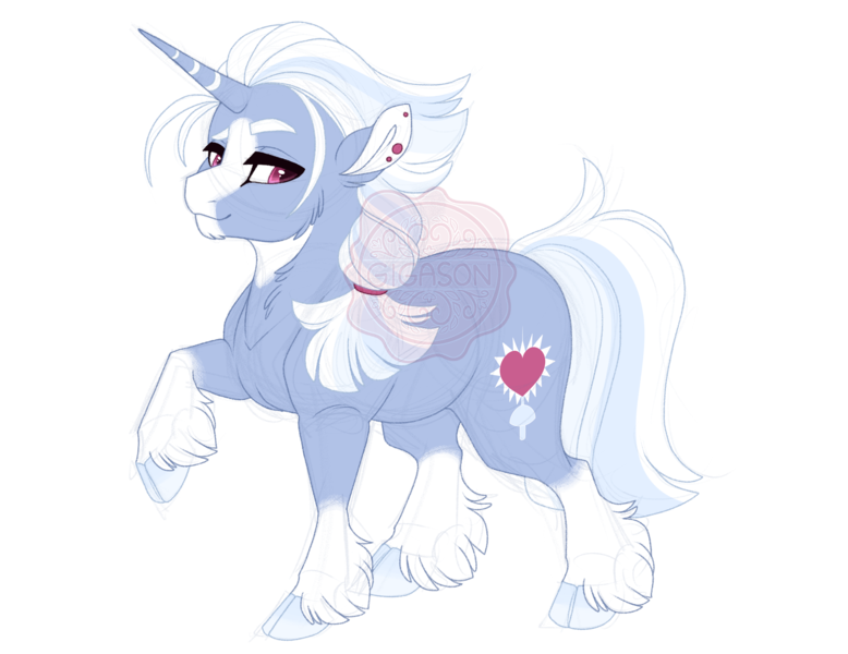 #3004206 - safe, artist:gigason, derpibooru import, oc, oc:heart attack, pony, unicorn, image ...