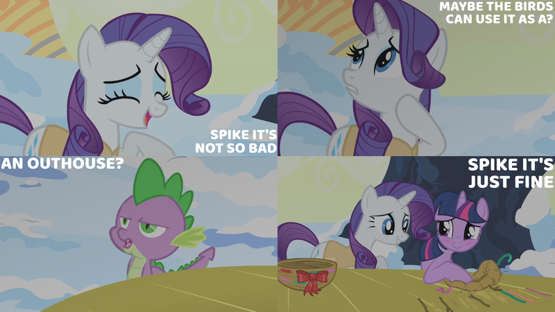 #2986500 - safe, derpibooru import, edit, edited screencap, editor:quoterific, screencap, rarity ...