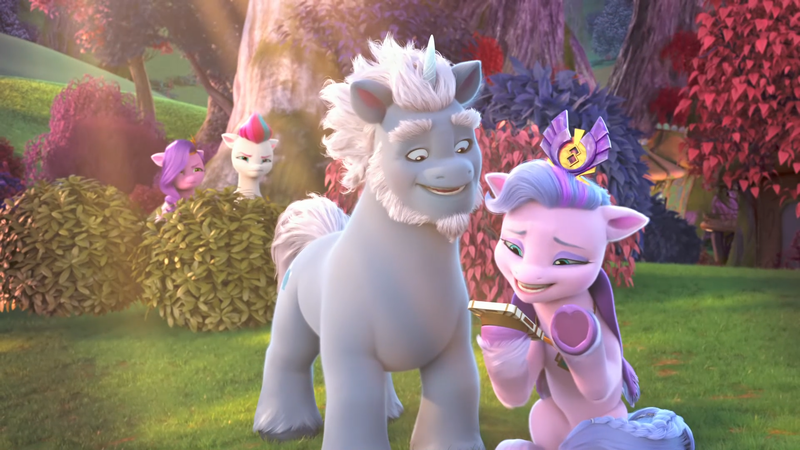 #2988411 - safe, derpibooru import, screencap, pipp petals, queen haven, zipp storm, pegasus ...